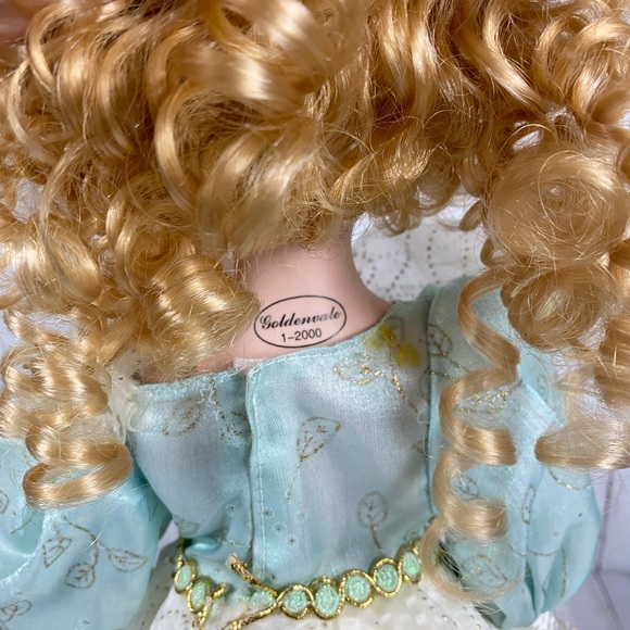 Goldenvale | Other | Goldenvale Collection 200 Porcelain Doll Blonde ...